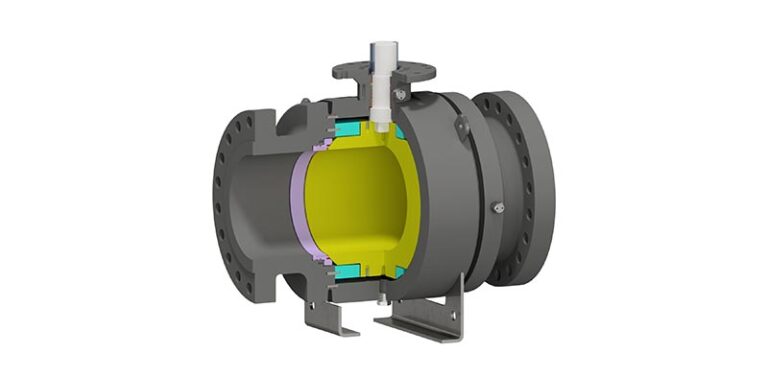 Trunnion Mounted Ball Valve Welded Body – GWC Valve